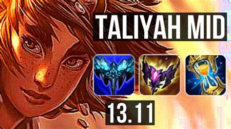 TALIYAH Vs JAYCE MID 3 7M Mastery 11 Solo Kills Legendary 800