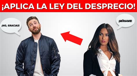 La PSICOLOGÍA de IGNORAR a una MUJER ENAMORA a una mujer con la LEY