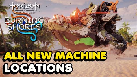 Horizon Forbidden West Burning Shores DLC All New Machine Type