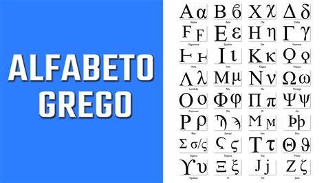 Alfabeto Grego Conceito e o que é