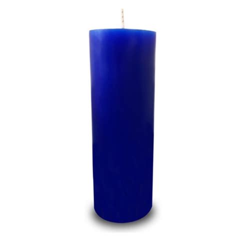 Vela De Dias Votiva Azul Marinho Parafina Pura G Shopee Brasil
