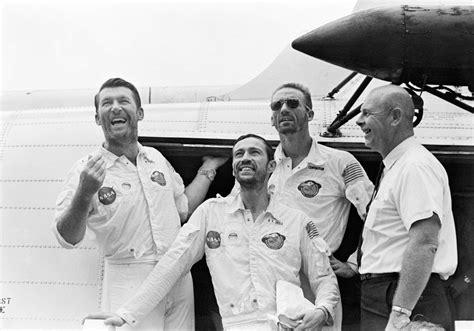 The Crew Of Apollo 7 After Returning Home The Planetary Society
