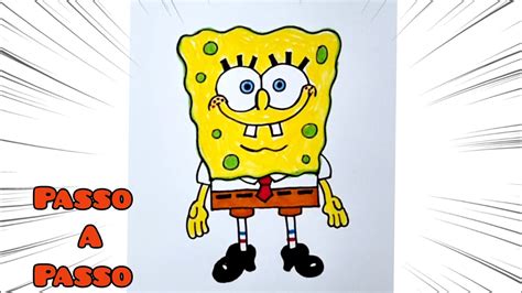 Como Desenhar O Bob Esponja Passo A Passo Youtube