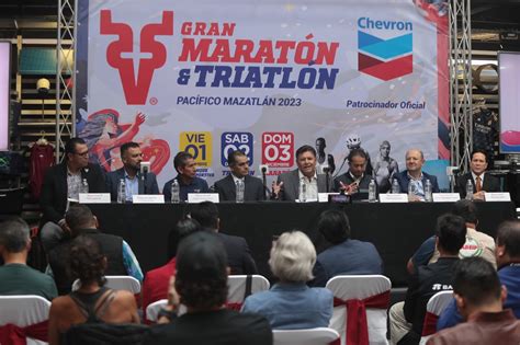 PRESENTAN EN LA CDMX EL GRAN MARATÓN Y GRAN TRIATLÓN PACÍFICO 2023