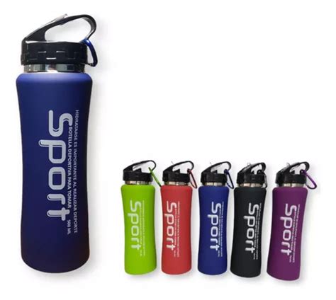 Botella Termica Deportiva Acero Inoxidable 500 Ml Fitness Mercado Libre