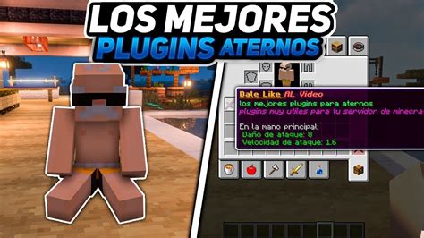 LOS MEJORES PLUGINS PARA ATERNOS 2 YouTube