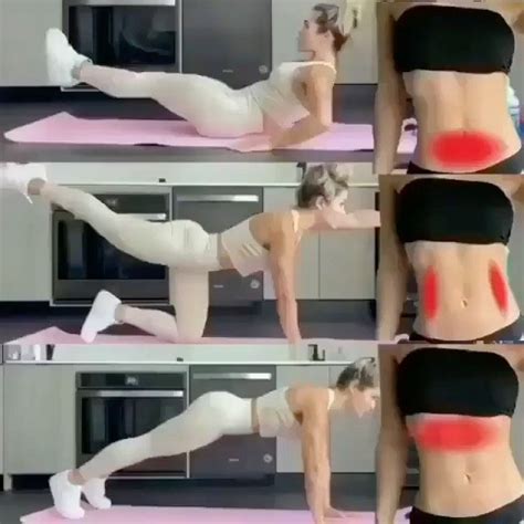 Vídeos de Treinos em casa on Instagram 3 Exercícios para definir a