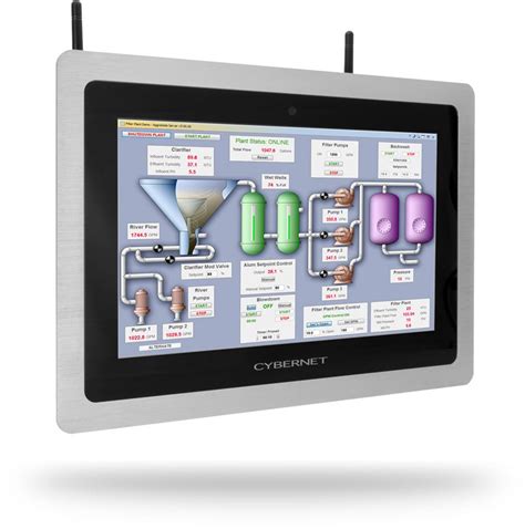 Panel PC à écran tactile capacitif PCAP iPC M12 Cybernet 12