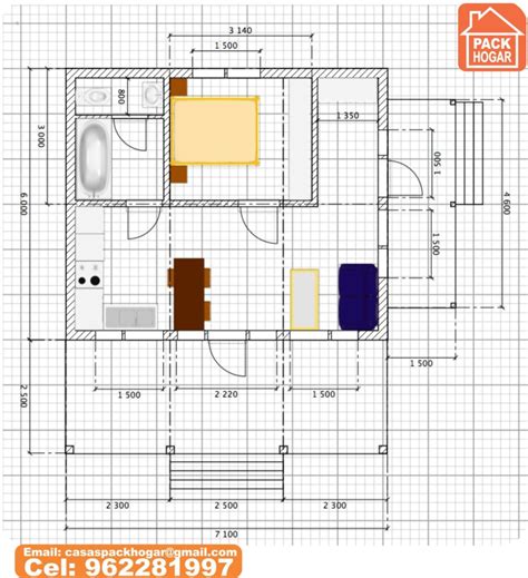 modelos de casas campo prefabricadas económicas en peru PACKHOGAR