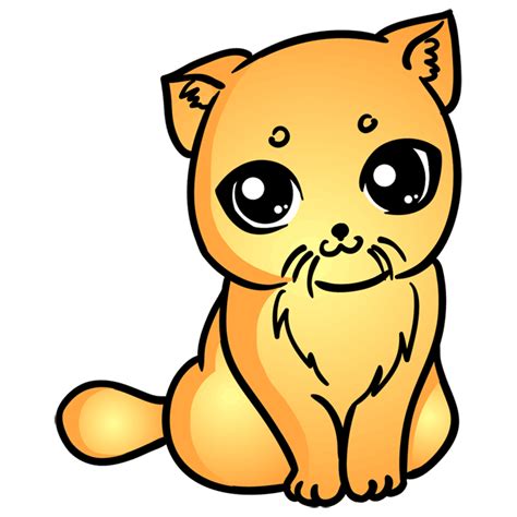 Learn How To Draw A Cute Cat EASY TO DRAW EVERYTHING