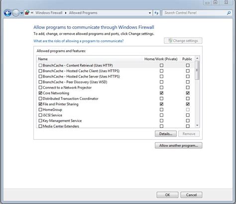 setting sql server firewall exceptions