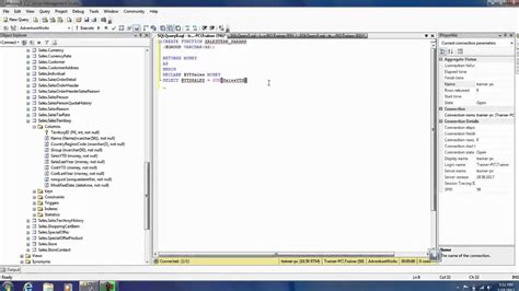 Sql 2008 User Defined Functions Part 23 Youtube