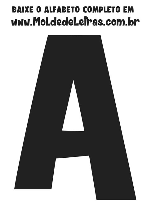Abecedario Letras Grandes