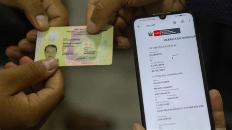 Cambio del trámite del brevete físico al electrónico se puede realizar