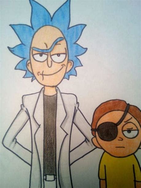 Cómo dibujar A Rick Y Morty Paso a Paso Muy Fácil 2024 Dibuja Fácil