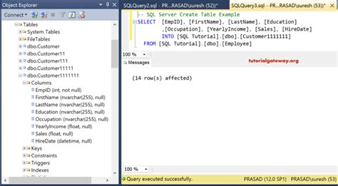 Запрос на создание таблицы sql sql запрос для создания таблицы базы данных Блог сумасшедшего