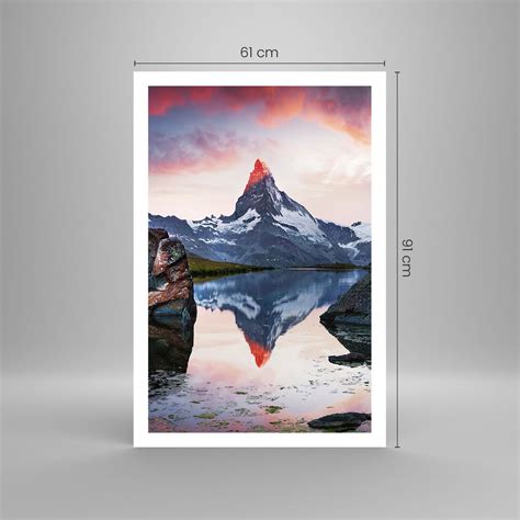 Obraz Plakat Serce gór jest gorące 61x91cm Krajobraz Góry