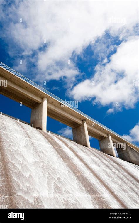 Gathega Dam Supplying The Water To Power Guthega Power Station As Part