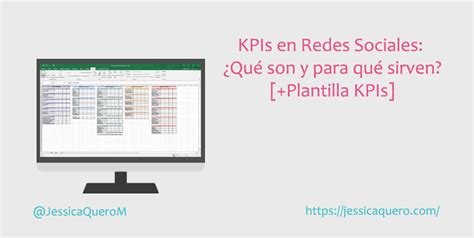 KPIs en Redes Sociales Qué son y para qué sirven Plantilla