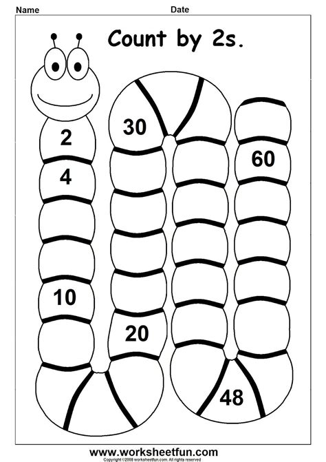 Gusano Para Colorear Con Numeros VAMOS A DESCUBRIR AL GUSANO