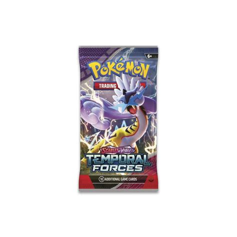 Pokémon TCG Scarlet Violet Temporal Forces Booster Pack 10 Cards