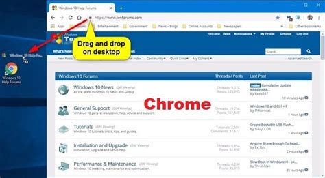 How To Create Google Chrome Shortcut On Desktop Britishrts