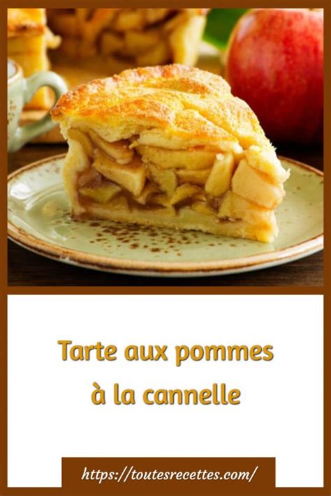 Tarte Aux Pommes La Cannelle Toutes Recettes