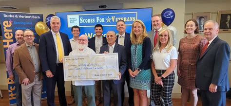 Burke Herbert Bank In Alexandria Donates 25K To Veterans Organization