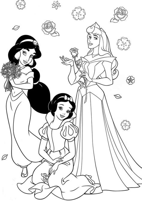 Kolorowanka księżniczki Disney nr 4