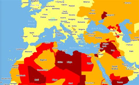 Tienes pensado viajar en 2019 Este mapa identifica los países más