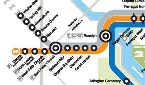 Washington DC Metro Silver Line Metro Stations Stops Schedule