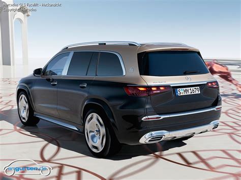 Foto Bild Mercedes GLS Facelift Heckansicht Angurten De