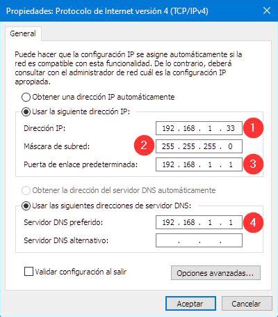 Cómo cambiar la dirección IP de tu PC en Windows 10 DominioGeek