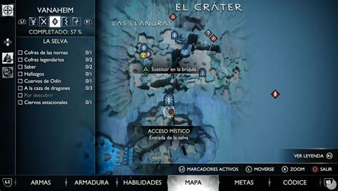 El Cráter en God of War Ragnarok cómo llegar y completarlo al 100