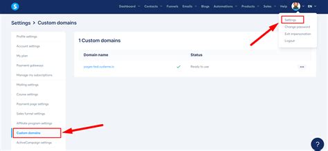 How To Add A Custom Domain To Your Systeme Io Account Help Pages