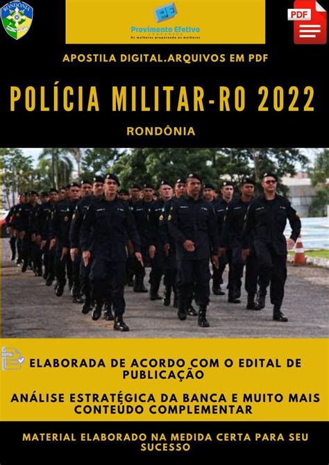 Provimento Efetivo Concursos Apostila Policia Civil RO Agente De