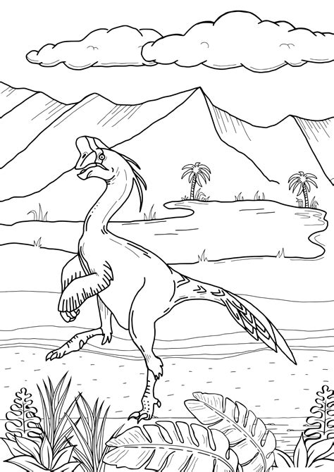Ausmalbilder Dinosaurier Zum Ausdrucken Kribbelbunte Ausmalbilder