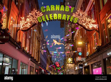 London England December 2022 The Energetic Streets Of Soho In
