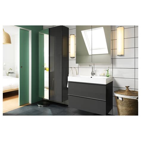 Mirrored Glass Bathroom Cabinet Semis Online