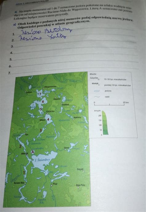 geografia strona 36 zad 4 pomocy ćwiczenia 5 klasa Brainly pl