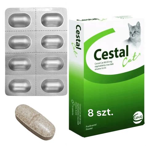Cestal Plus Tabletka Dla Kota Na Odrobaczanie Szt Erli Pl