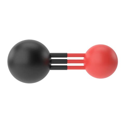 Premium Photo Co Carbon Monoxide Chemical Formula 3d Chemical Structure