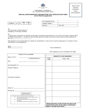 Fillable Online Affix Your Recent Passport Sized Photograph Fax Email