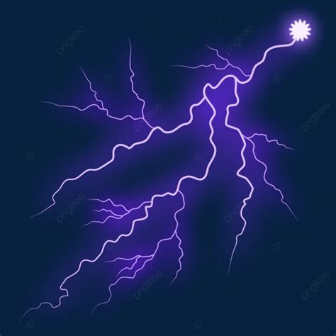 Lightning Glow Effect Purple Purple Lightning Purple Lightning Effect