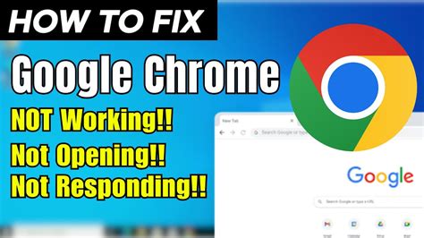 How To Fix Google Chrome Not Working Not Opening Not Responding Problem