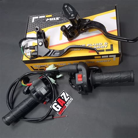 Jual Handle Master Rem Copy RCB Set Holder Kanan KSR Kiri Vixion