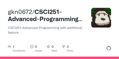 github gkn0672 csci251 advanced programming a3plus csci251 advanced programming with