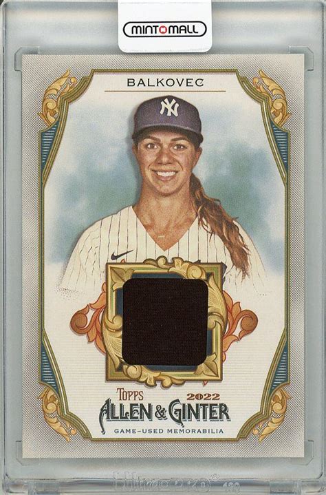 ミントモール MINT 梅田店 2022 TOPPS Allen Ginter Rachel Balkovec Memorabilia