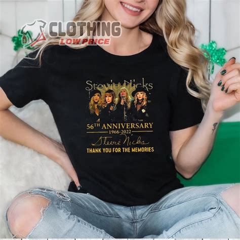 Stevie Nicks 2023 Tour Setlist Tee Stevie Nicks Billy Joel Columbus T