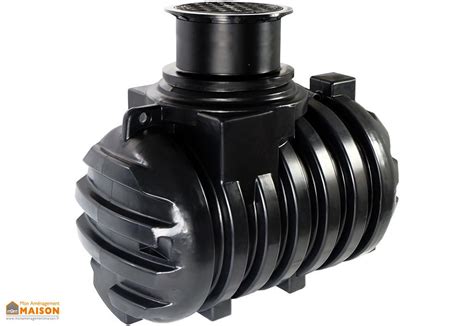 Cuve Récupération d Eau Enterrée 2200l Kit Complet GRM GreenLife